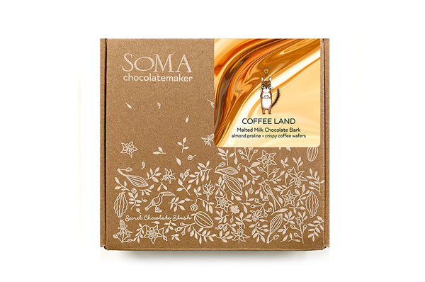 Bark - Malted Milk & Coffee - SOMA chocolatemaker